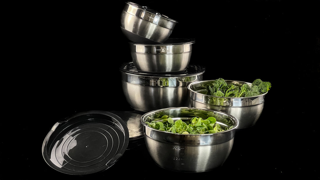 Skålsæt med 5 skåle - GRATIS FRAGT - Sumisu.dk